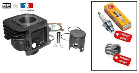 KIT MOTEUR CYLINDRE Piston Joints Cage Bougie MBK Stunt Naked Target