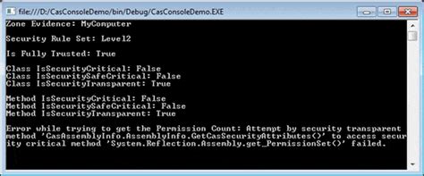 What S New In Code Access Security In NET Framework 4 0 Part 2 Simple Talk
