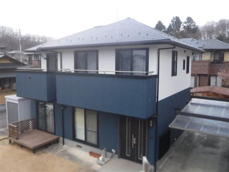 白河市｜s様邸｜屋根塗装・外壁塗装工事 白河市、西郷村、泉崎村 中島村、天栄村の外壁塗装、塗り替えならプロタイムズ白河店