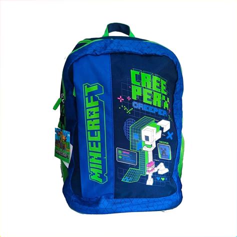 Zaino Scuola Org Chrt Minecraft Pianeta Scuola 2 0