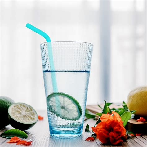 Collapsible Bendable Reusable Silicone Drinking Straws