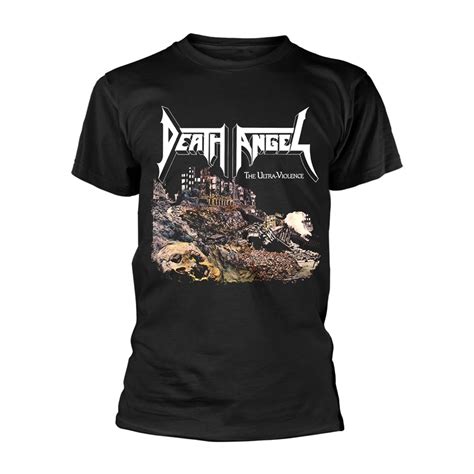 Death Angel The Ultra Violence Black T Shirt Earache Records Ltd