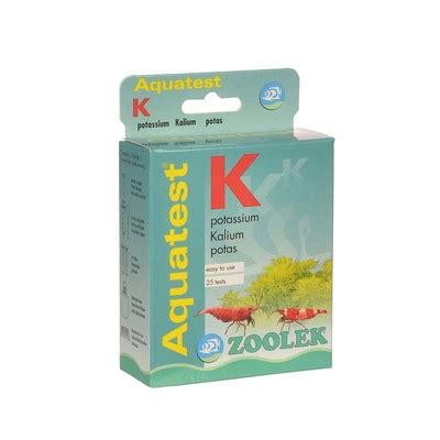 Аквариумный тест Zoolek Aquatest K на калий - купить в Киеве, цена ...
