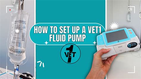 How To Set Up A Fluid Pump 🩺🐾 Vet1 Youtube