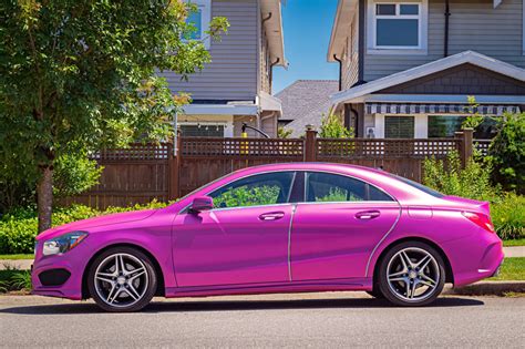 Luxury Mercedes Benz Cla Class On The Street Jigsaw Puzzle In Cars