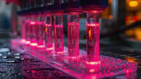 Scientists Collaborate On Lab On A Chip Project In Costaposta Stock
