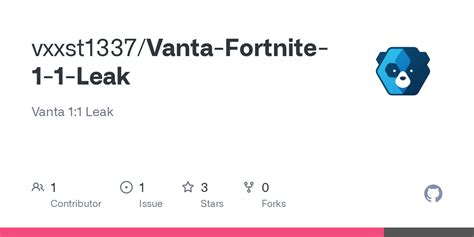 GitHub Vxxst1337 Vanta Fortnite 1 1 Leak Vanta 1 1 Leak
