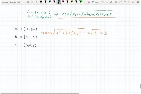 solved find the lengths of the sides of the triangle with the given