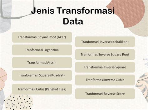Transformasi Data