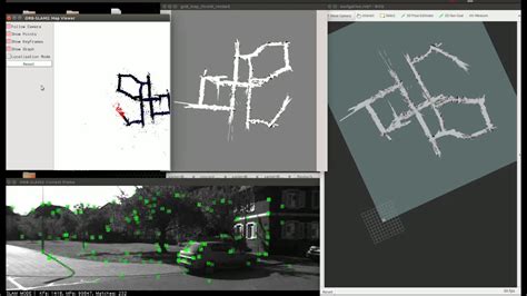D Grid Mapping And Navigation With Orb Slam Kitti Dataset Youtube