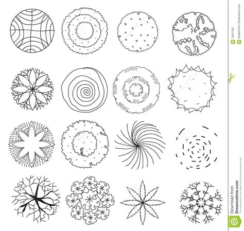 Landscape Architecture Drawing Symbols Rebecka Maurer