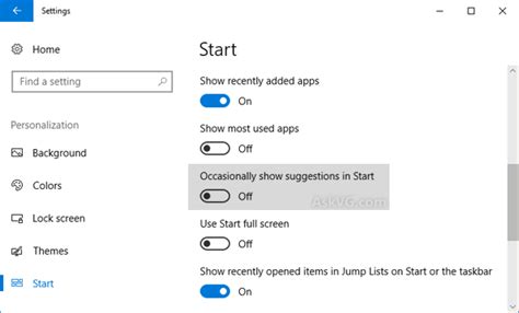 Tip Disable Advertisements Suggestions And Tips In Windows 10 AskVG