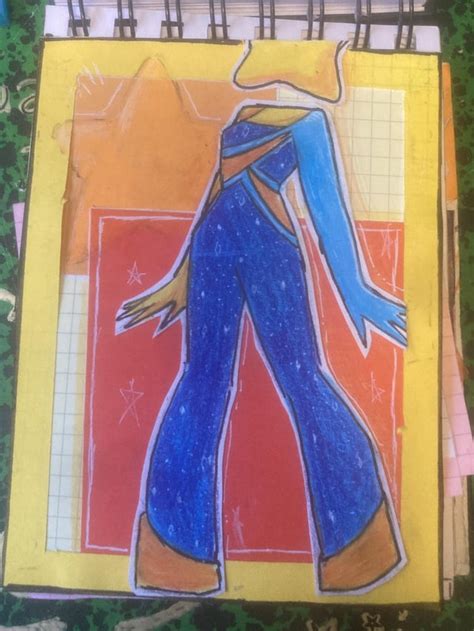 I Made A Character With The Aroace Flag As A Color Palette Thought I D