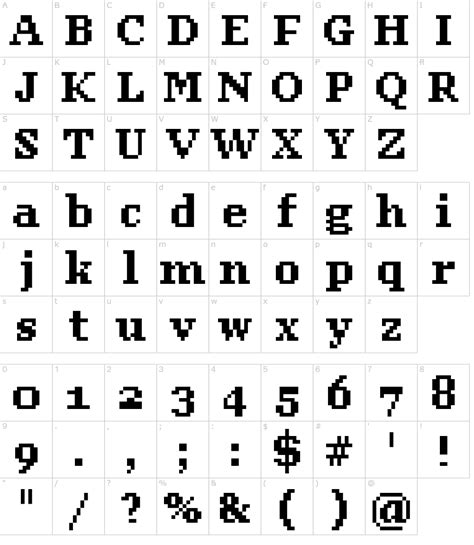 Pixel Georgia Font Download