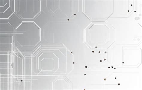 Premium Photo Circuit Board Technological White Background Technology Concept Generative Ai