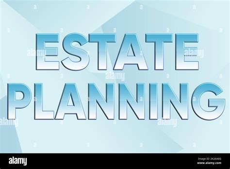 Hand Writing Sign Estate Planning Word Written On The Management And Disposal Of That Person S