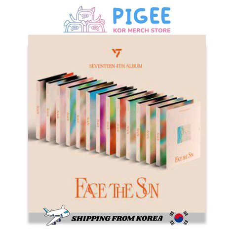 SEVENTEEN 4TH ALBUM FACE THE SUN CARAT VER Shopee Philippines
