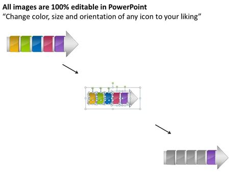 PPT Horizontal Continuous Flow Of Business PowerPoint Templates Stages PowerPoint Slide