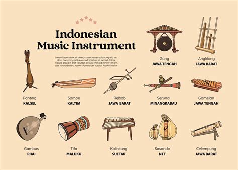 Kempul Instrument Drawing Easy