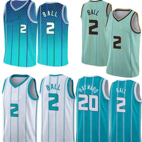 LaMelo 2 Ball Jersey Gordon 20 Hayward Basketball Jerseys Man Stitched