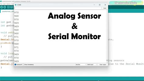 Arduino Analog Sensor Input Code Example