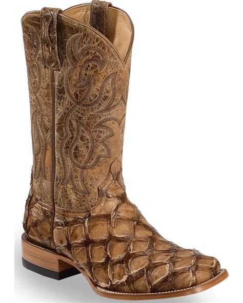 Cody James Pirarucu Exotic Boots Broad Square Toe Boot Barn