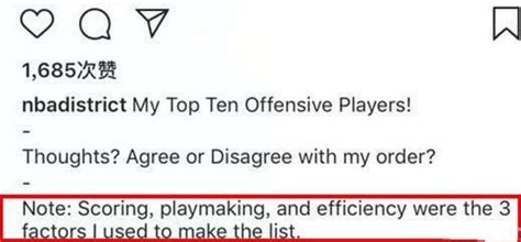 現役nba進攻能力最強十大球員排行出爐！這兩人居然壓制了杜蘭特 每日頭條