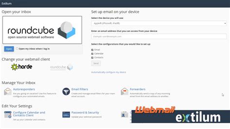 Login To Webmail From Cpanel Extilum Knowledgebase