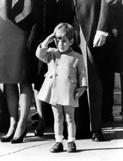 Jfk Jr Salutes Fathers Casket Iconic Photo Shot By Stan Stearns