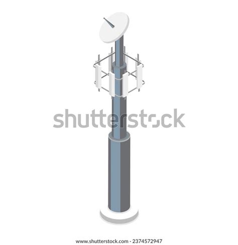 3d Isometric Flat Vector Set Telecom Stock Vector Royalty Free 2374572947 Shutterstock