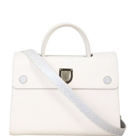 Dior Diorever Large Satchel Python