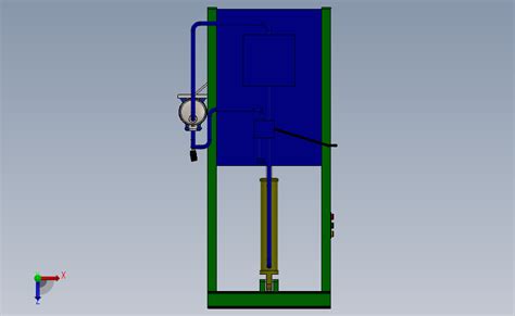 垃圾压实机 SOLIDWORKS 2013 模型图纸下载 懒石网
