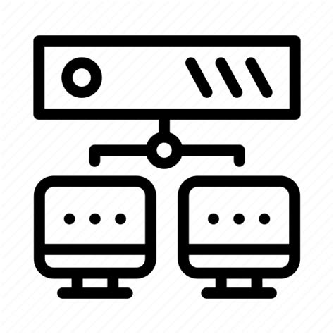 Connection Database Network Server Sharing Icon Download On Iconfinder