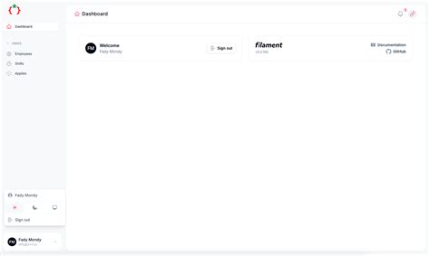 Github Tomatophpfilament Simple Theme A Simple Theme For Filamentphp