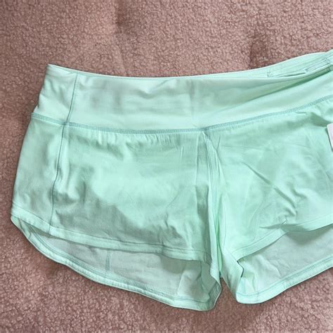 Lululemon Speed Up Shorts 25 Sz 6 •new With Tags Depop