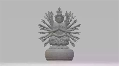 Quan Yin 3d Model 3d Printable Cgtrader