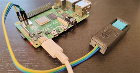 Dht11 Sensor Box With Larger Cable Hole By Marian42 Download Free Stl