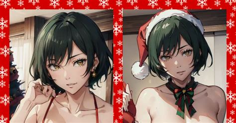 呪術廻戦 【秋風楼クリスマスパーティー🎄】真依さん 秋風楼 【🌈ai置屋】のイラスト Pixiv