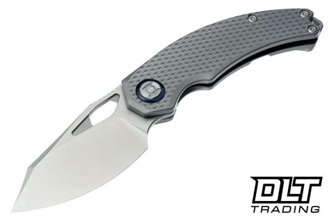 Kunwu Compadre Diamond Textured Bead Blasted Titanium Satin Vanax Blade Dlt Trading