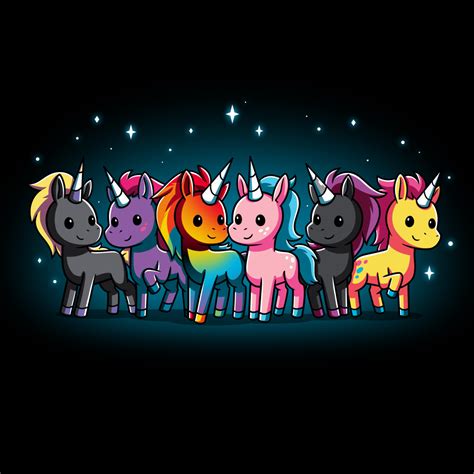Unicorn Pride Funny Cute And Nerdy T Shirts Teeturtle