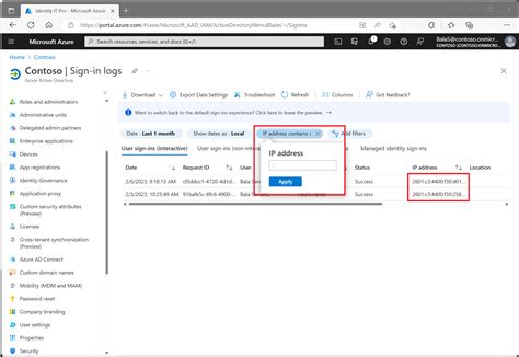 Sign In Logs In Microsoft Entra Id Microsoft Entra Id