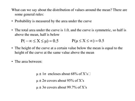 PPT Ch 6 The Normal Distribution PowerPoint Presentation Free Download ID 160203