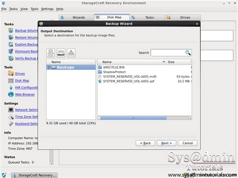 Storagecraft Shadowprotect Offline Backup