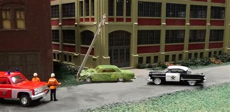 A Crash In Ho On The Columbia And Susquehanna Model Rr