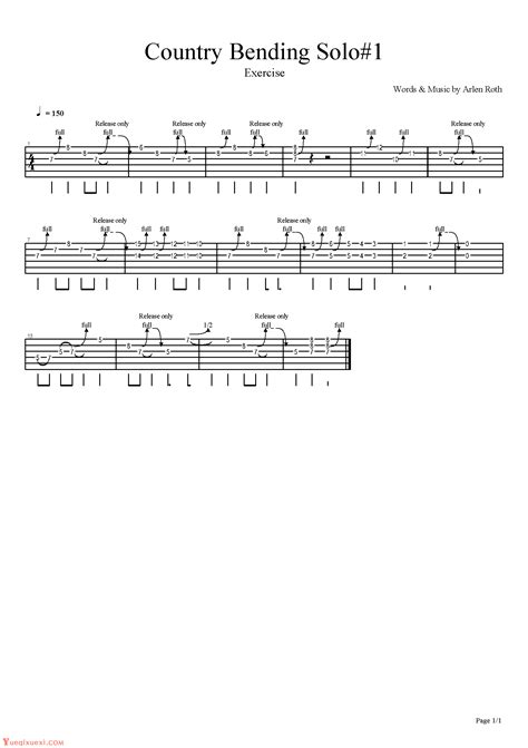 Country Licks Arlen Roth Country Bending Solo