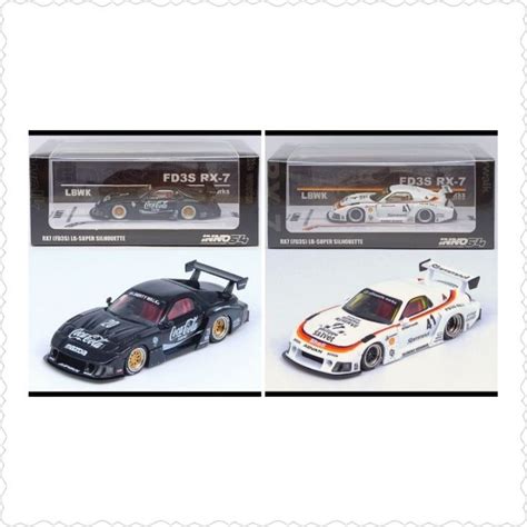 Jual Inno 64 Mazda Rx7 Fd3s Lb Super Silhouette Lbwk Coca Cola Inno64 Models Shopee Indonesia