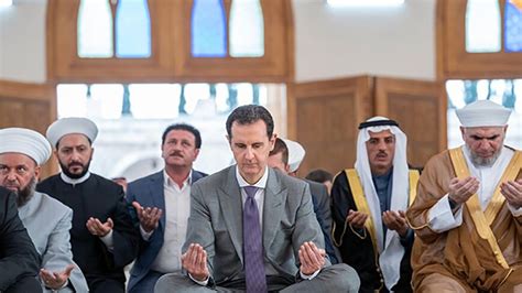 Syrias Assad Attends Eid Prayers In Former Rebel Bastion Al Monitor Independent Trusted