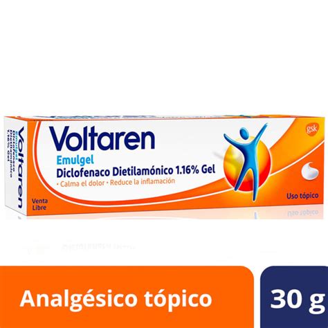 Voltaren Emulgel Triple Accion Tubo 30 G Farmacias Patagónicas