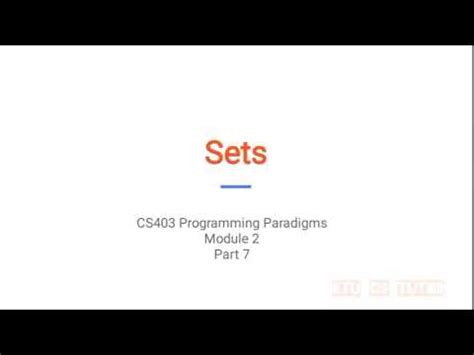 Ktu Cs Programming Paradigms S Cse Module Part