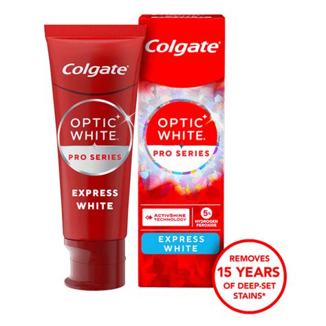 Colgate Optic White Pro Series Express White Toothpaste With 5